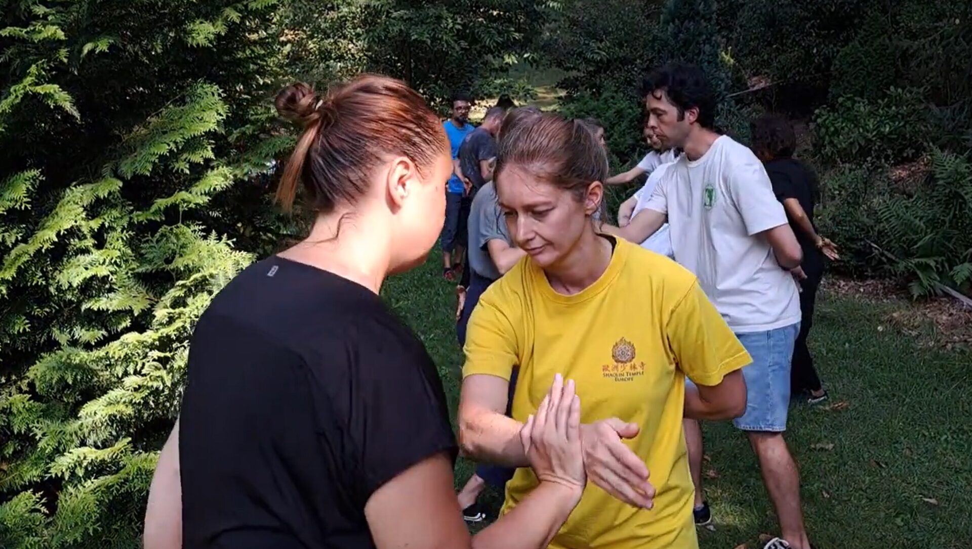 Taiji beim Ullambana Fest im Shaolin Temple Europe - Klaus Bieber